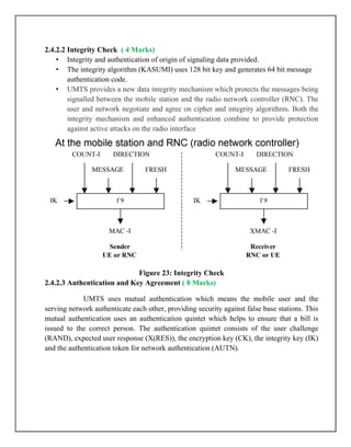 Unit II -Mobile telecommunication systems | PDF