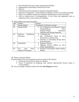Unit ii-ooad-notes-revision-1 | DOC