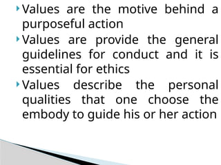 UNIT-II-Professional-Value. presentation | PPTX