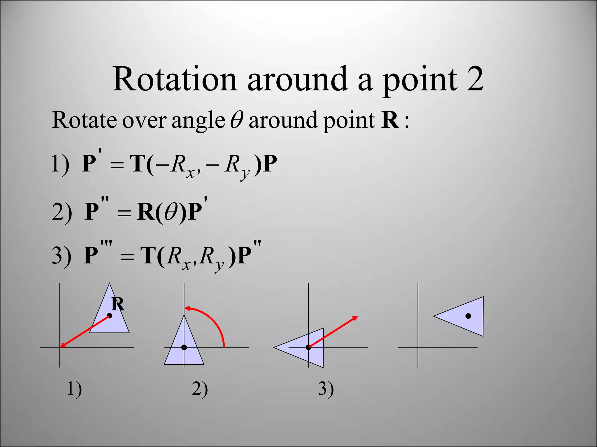 Computer Graphics Transformations Ppt