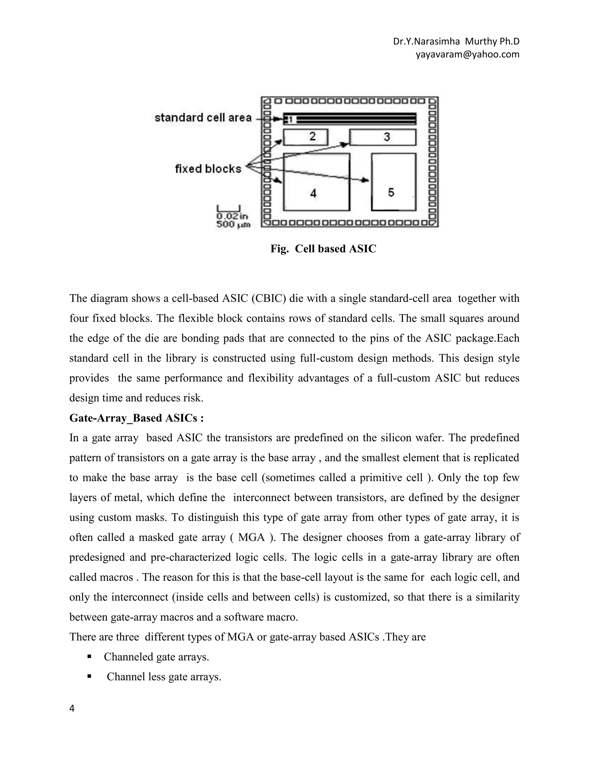 Semi Custom Integrated Circuit Design | DOCX
