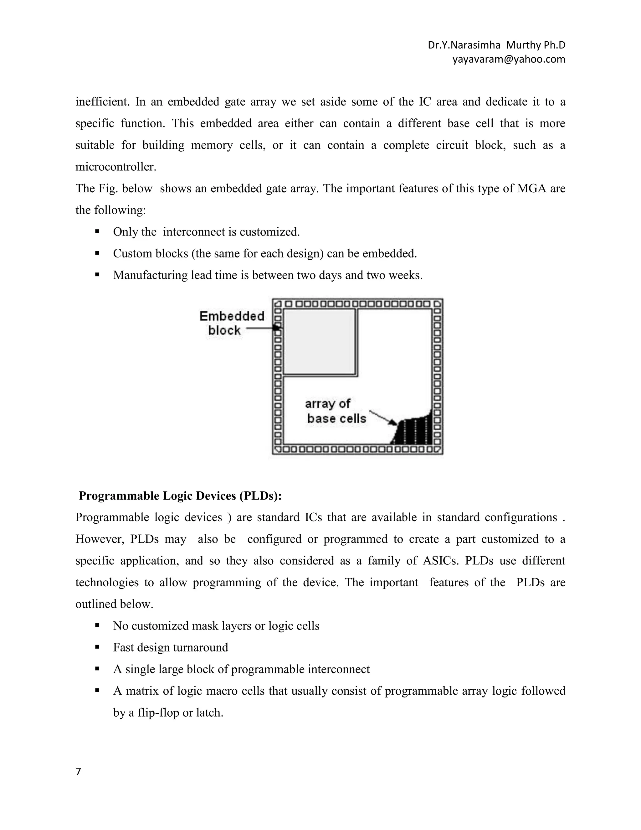 Semi Custom Integrated Circuit Design | DOCX