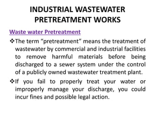 UNIT-II-WASTE WATER TREATMENT PROCESSES.pptx