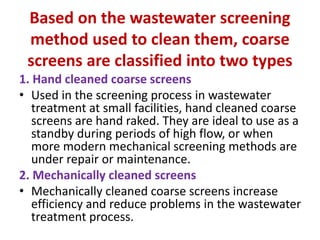 UNIT-II-WASTE WATER TREATMENT PROCESSES.pptx