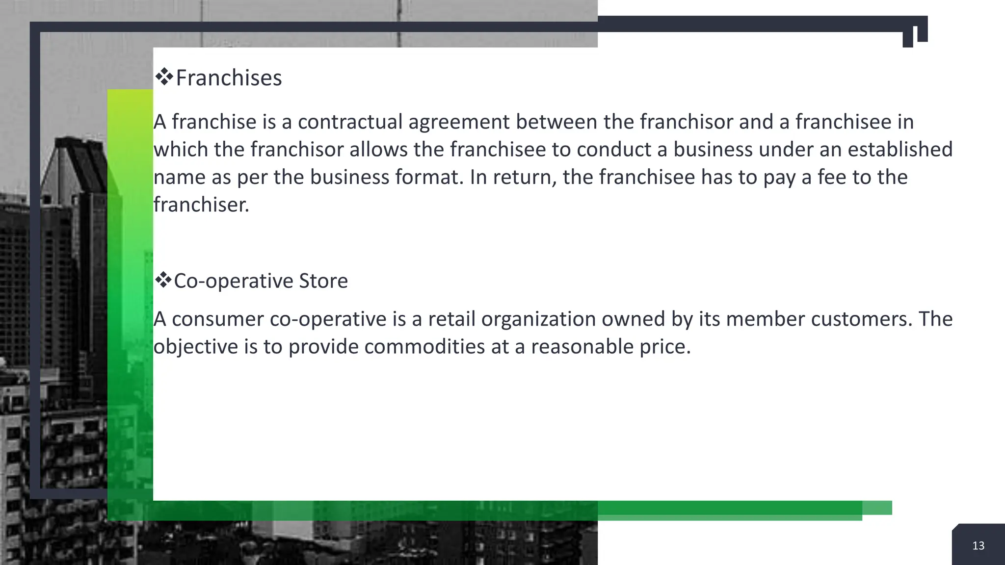 Traditional and modern formats of retail business | PPTX