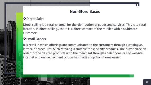 Traditional and modern formats of retail business | PPTX | Retail ...