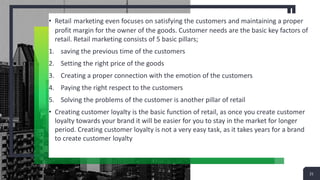 Traditional and modern formats of retail business | PPTX