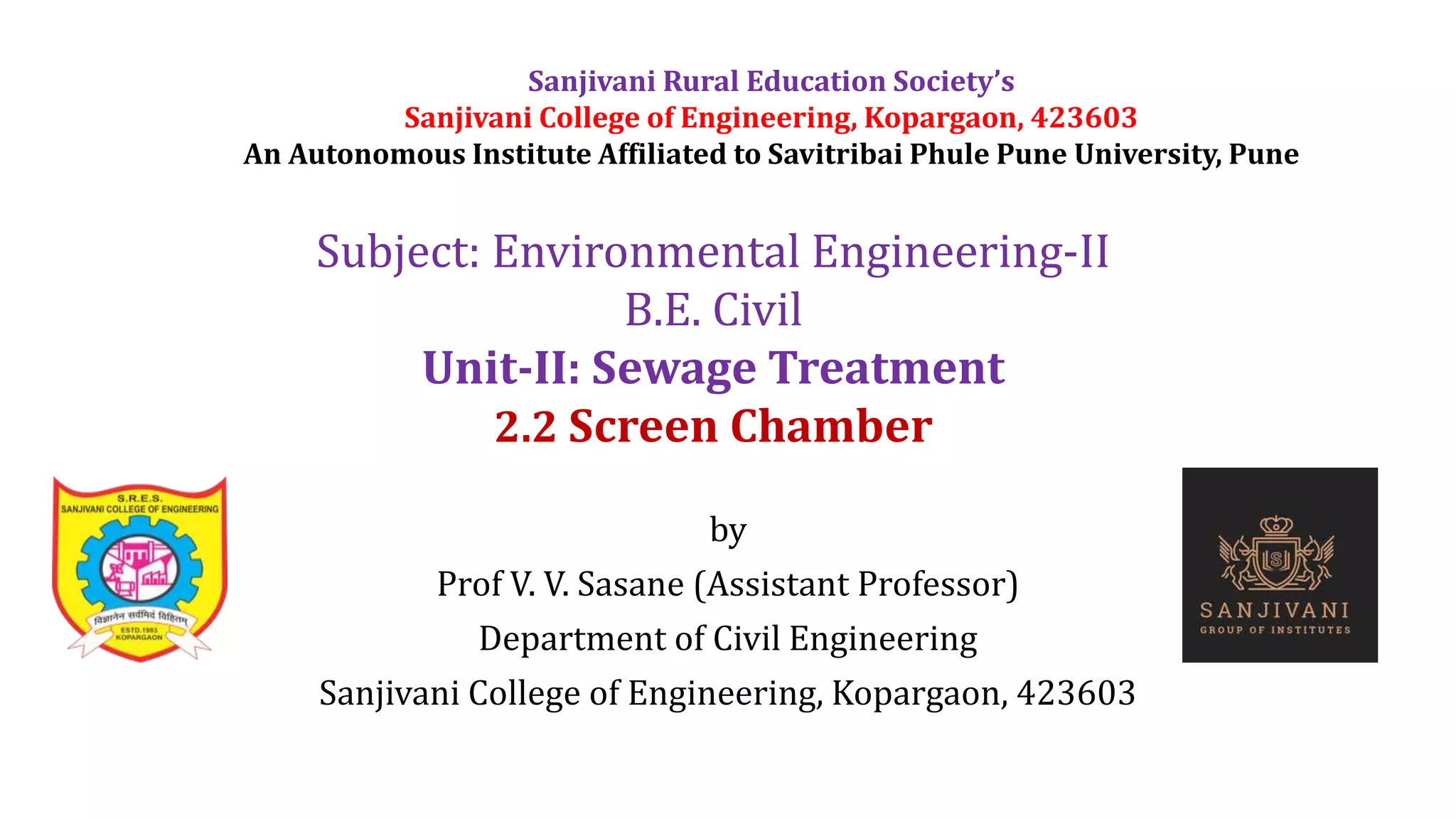 2. screen chamber | PPTX