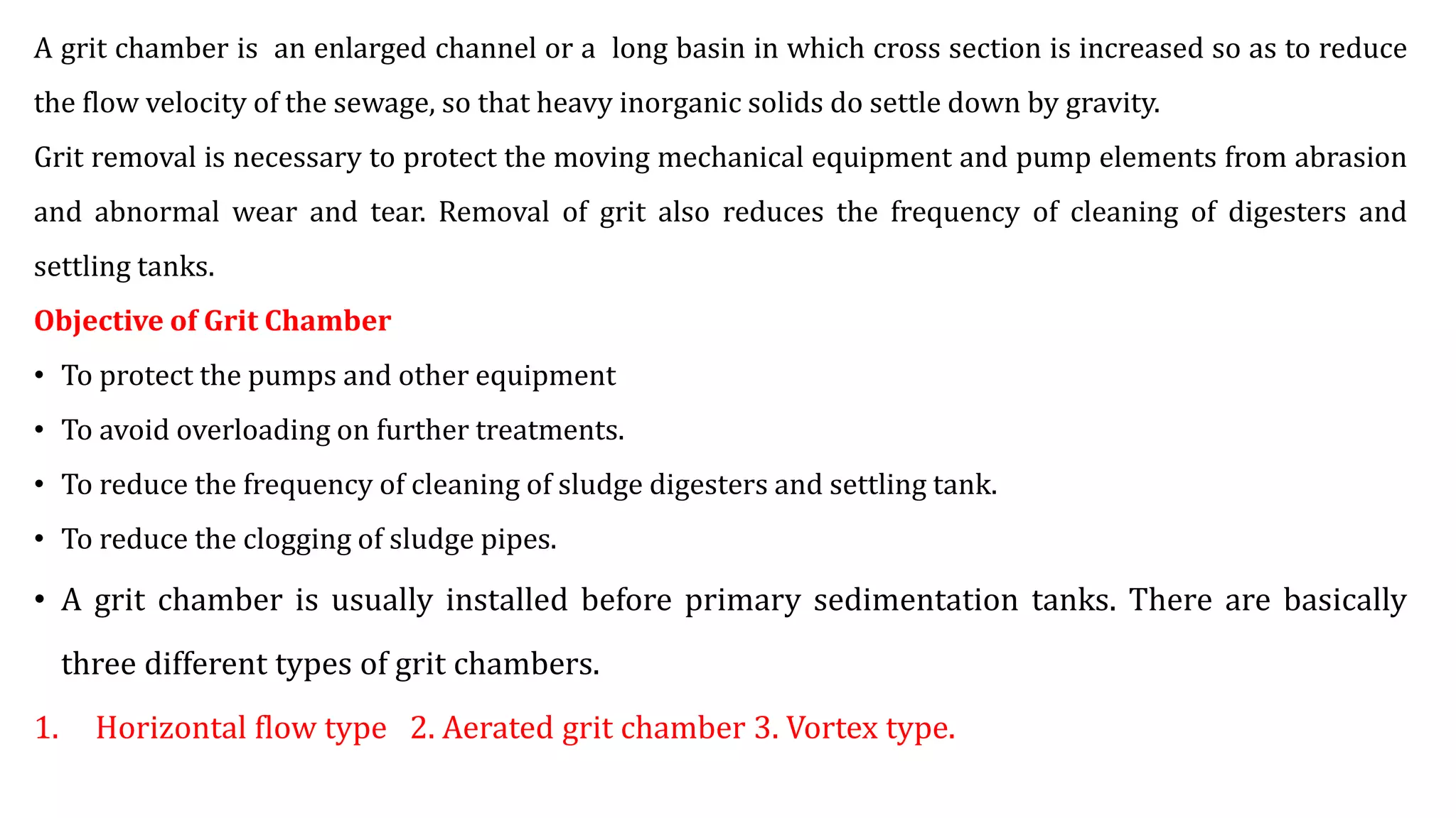 3. grit chamber | PDF