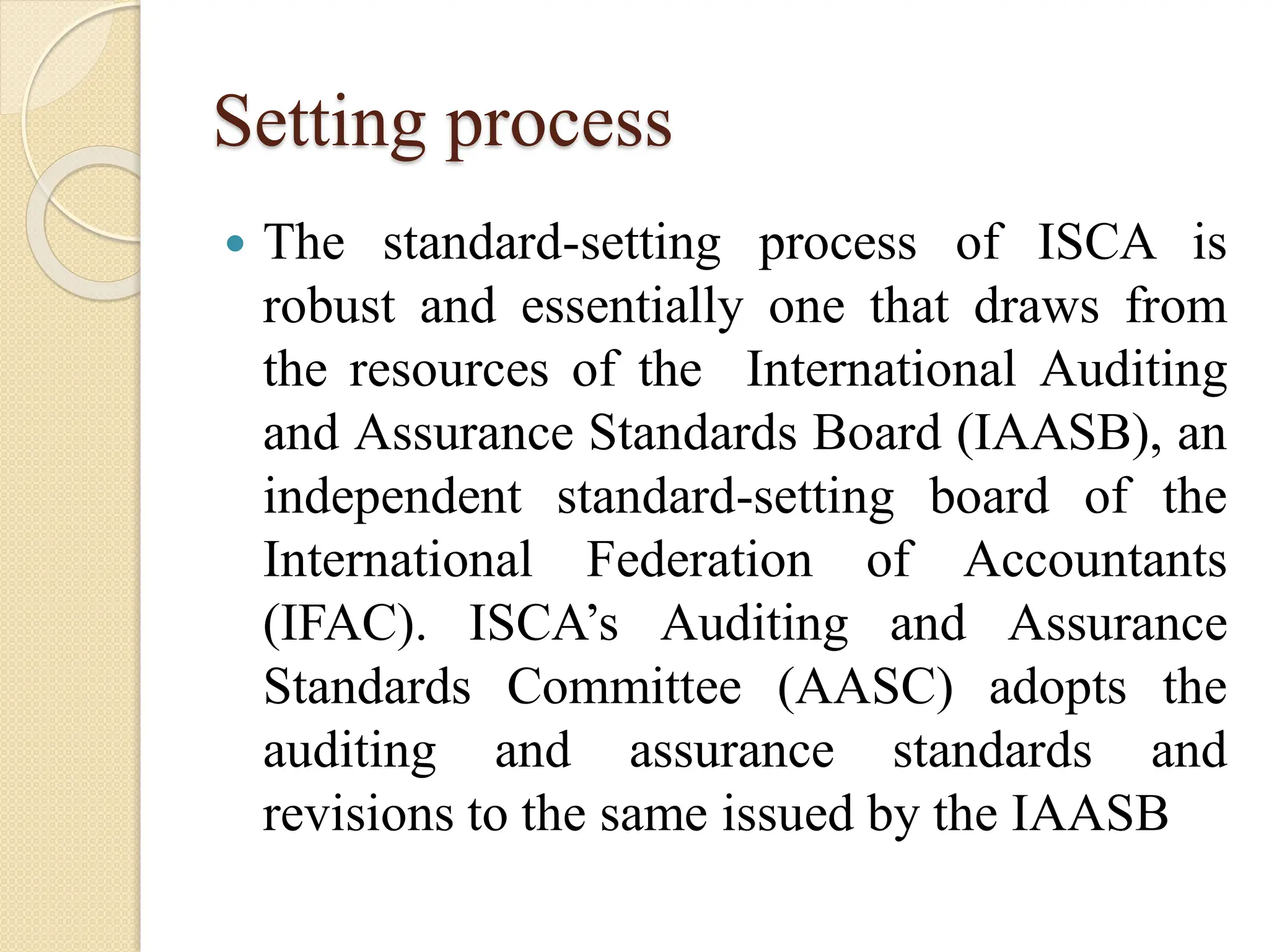 Auditing and Assurance Standards boards in India | PDF