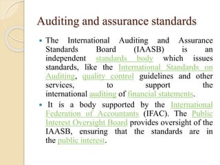 Auditing and Assurance Standards boards in India | PDF