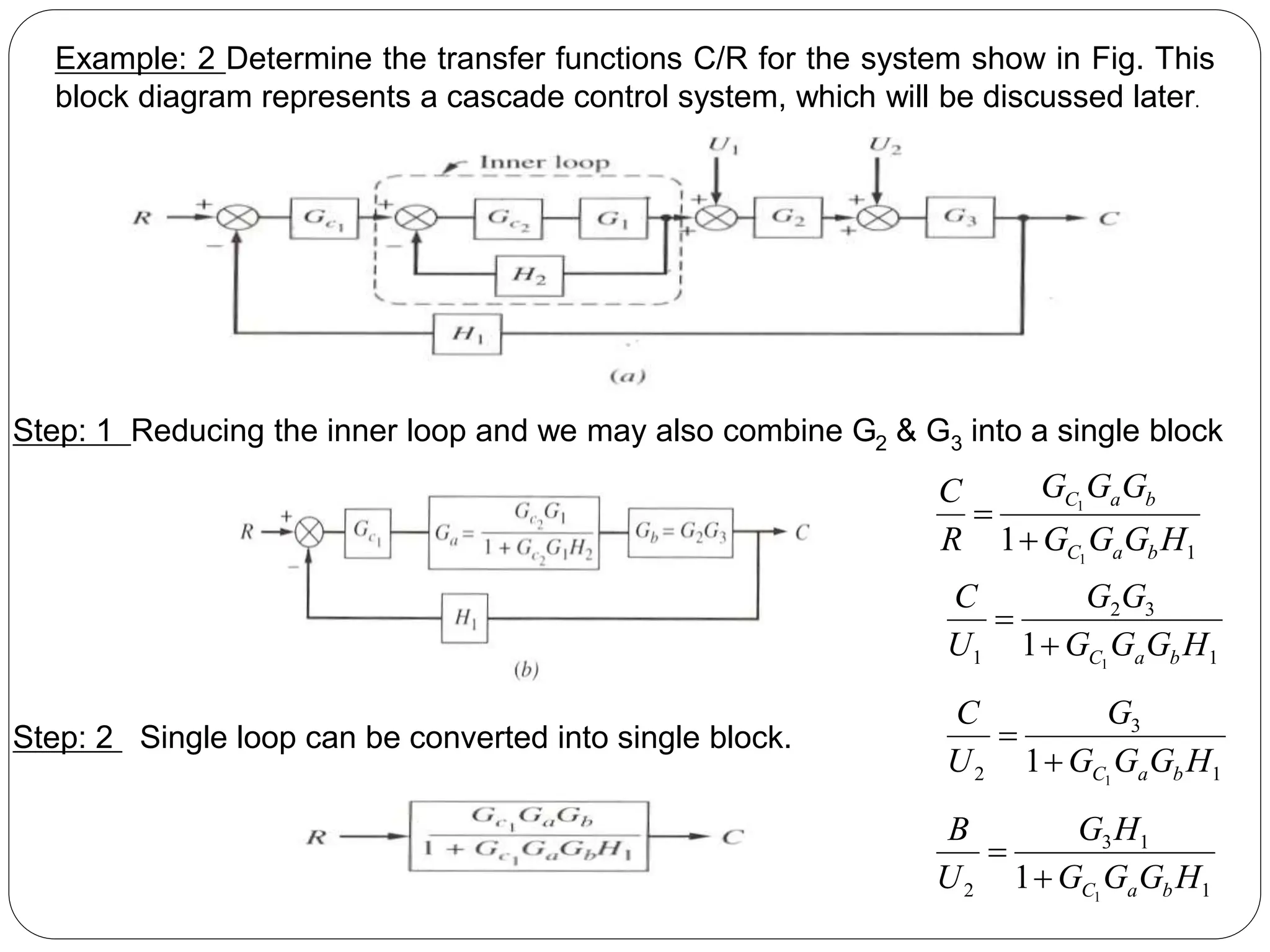 Closed loop control systems block diagrams | PPTX
