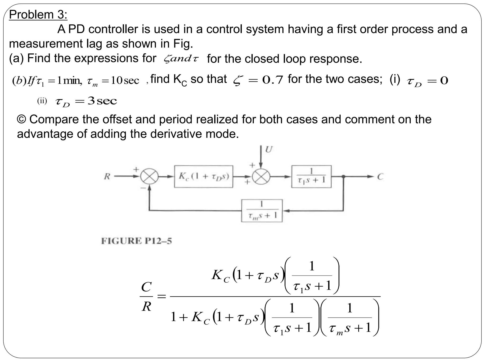 Closed loop control systems block diagrams | PPTX