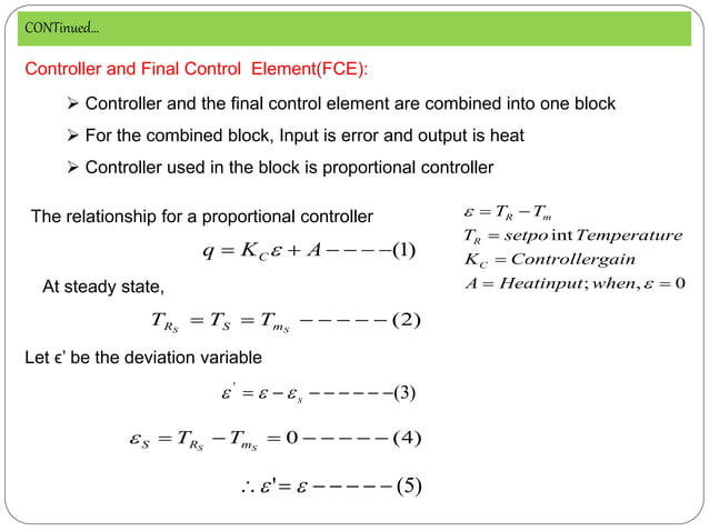 Closed loop control systems block diagrams | PPTX