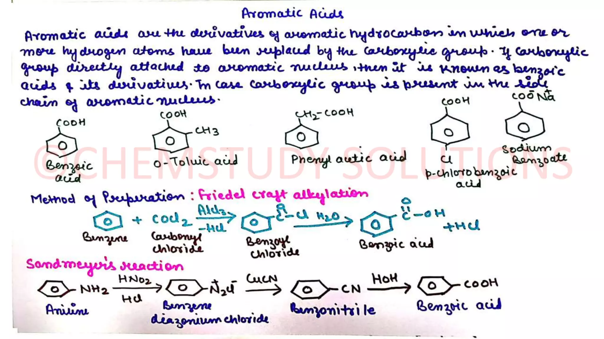 Unit ii (3) Aromatic Acids | PPTX