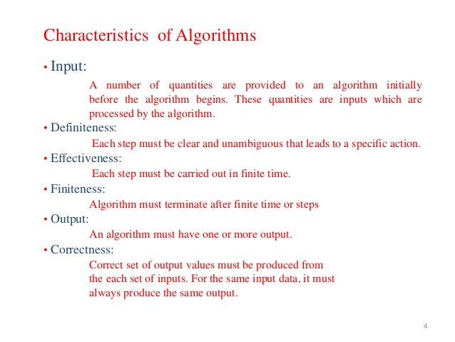 Unit ii algorithm