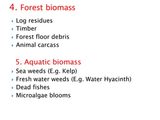 BioMass - Generation and Utilization | PPTX