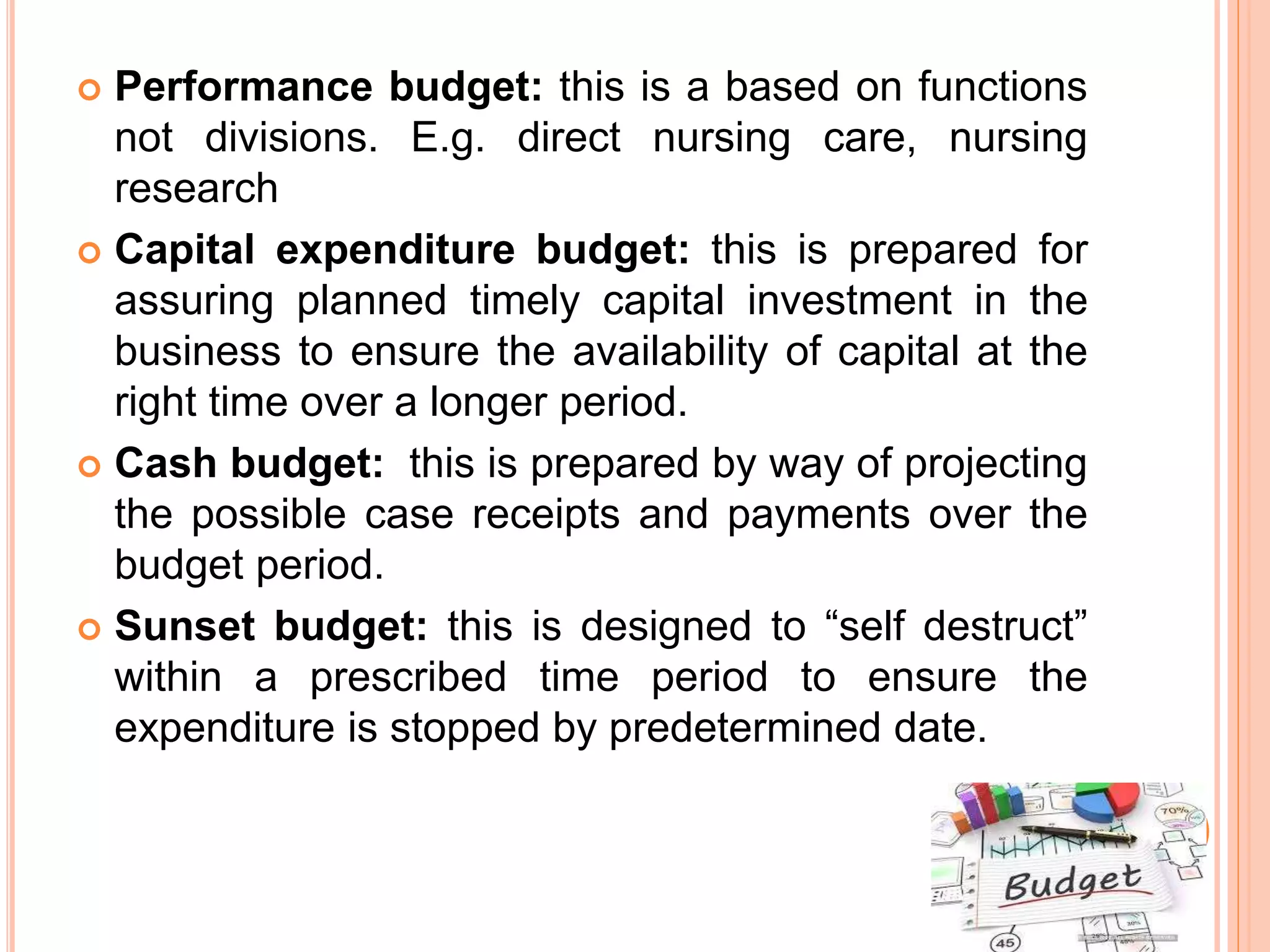 Budgeting in nursing | PPTX