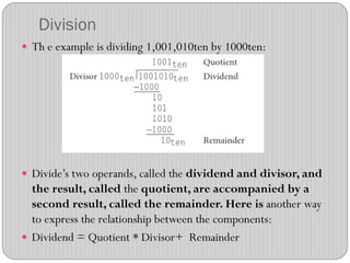 Unit ii ca--arithmetic | PPT