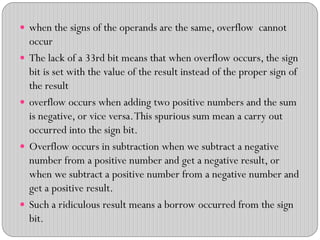 Unit ii ca--arithmetic | PPT