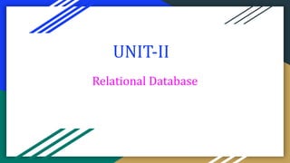 Unit-II DBMS presentation for students.pdf