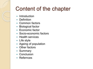 UNIT-II DETERMINANT OF HEALTH B.SC II YEAR.pptx