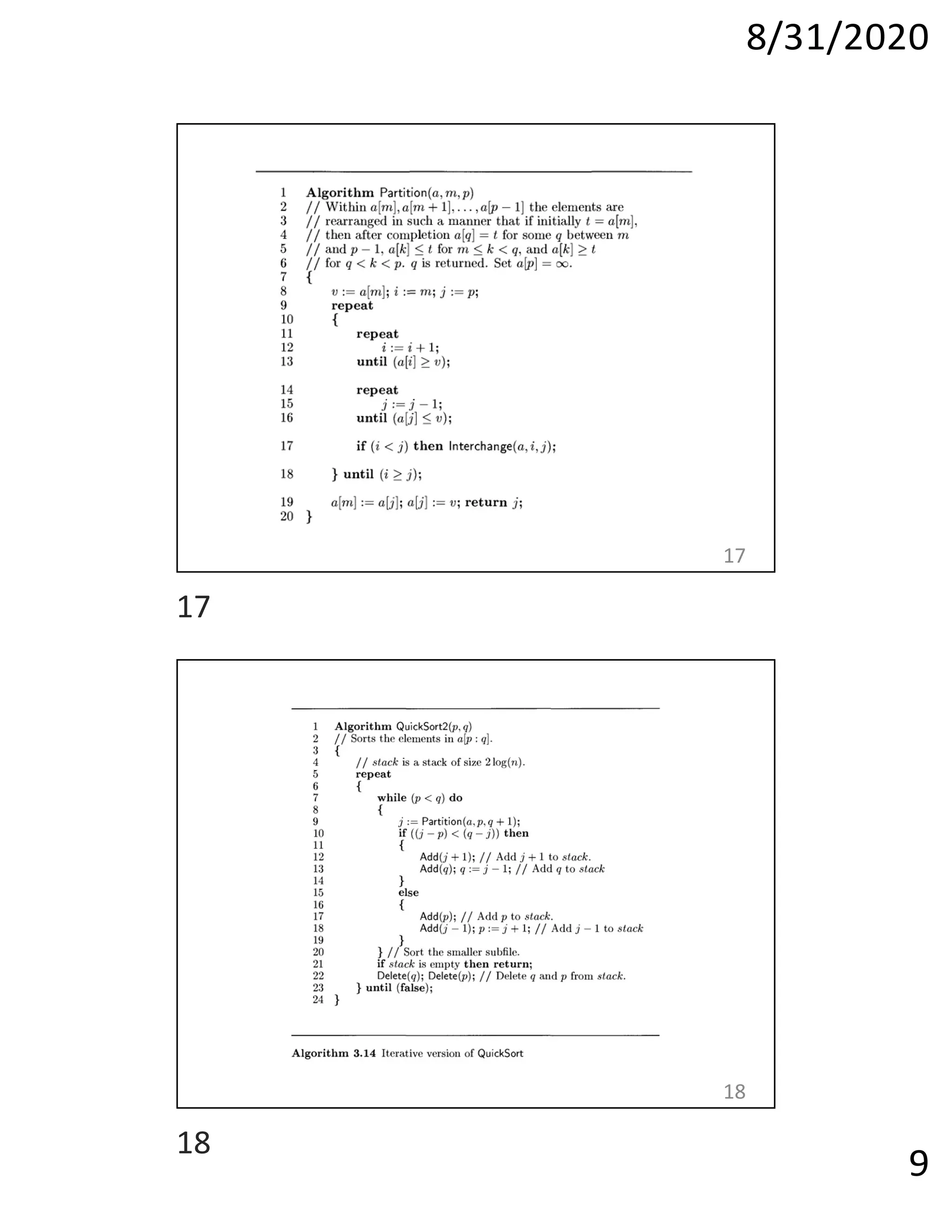Unit ii divide and conquer -1 | PDF