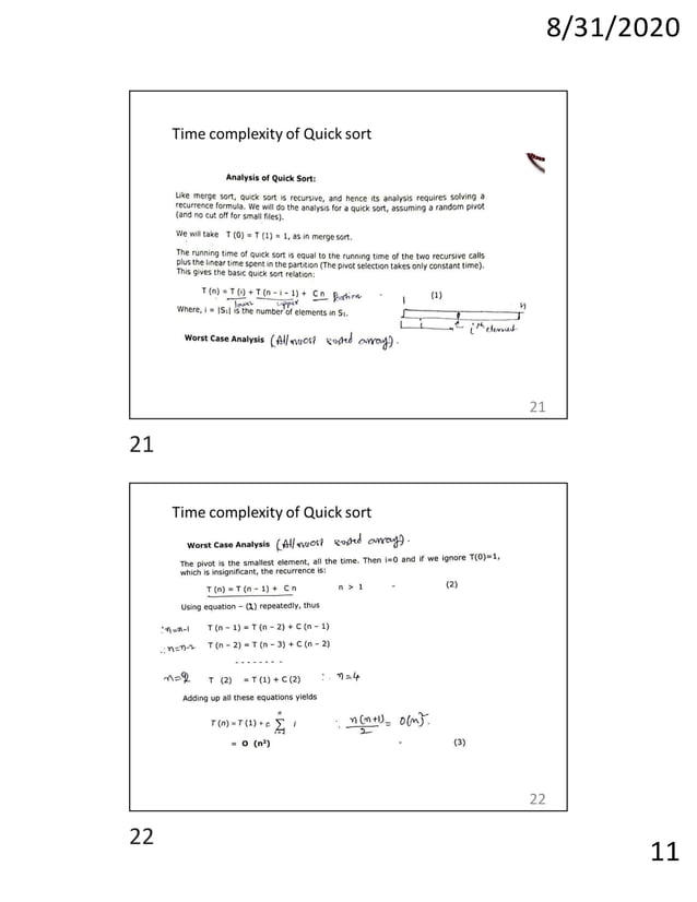 Unit ii divide and conquer -1 | PDF