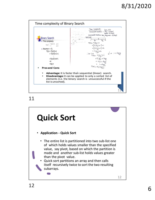Unit ii divide and conquer -1 | PDF