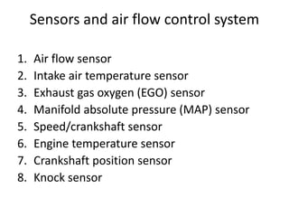 Engine auxiliary systems | PPTX