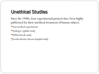 UNIT-II Ethical Consideration in Nursing research.ppt
