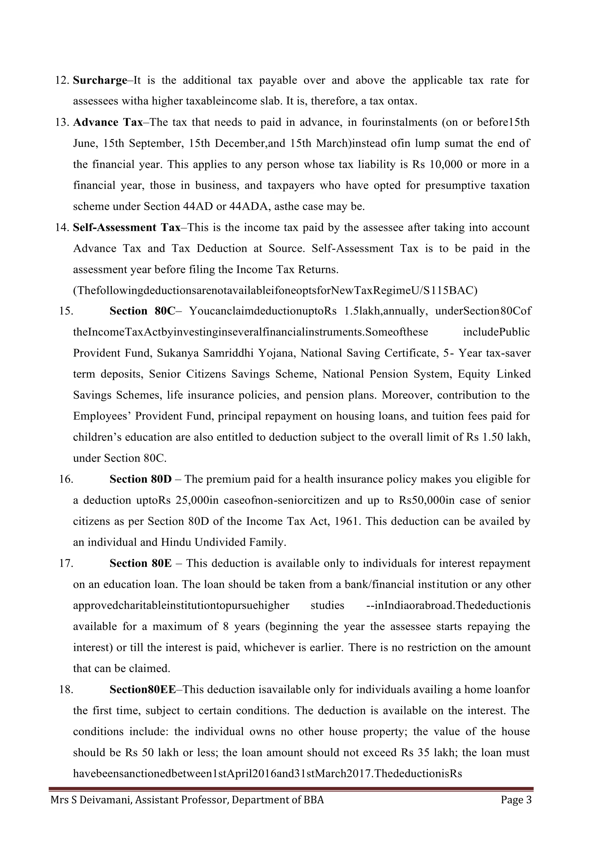 Tax Exemptions and Five Heads of Income.pdf