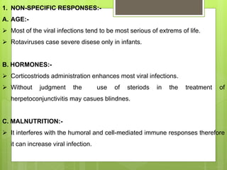 host and virus interaction | PPTX