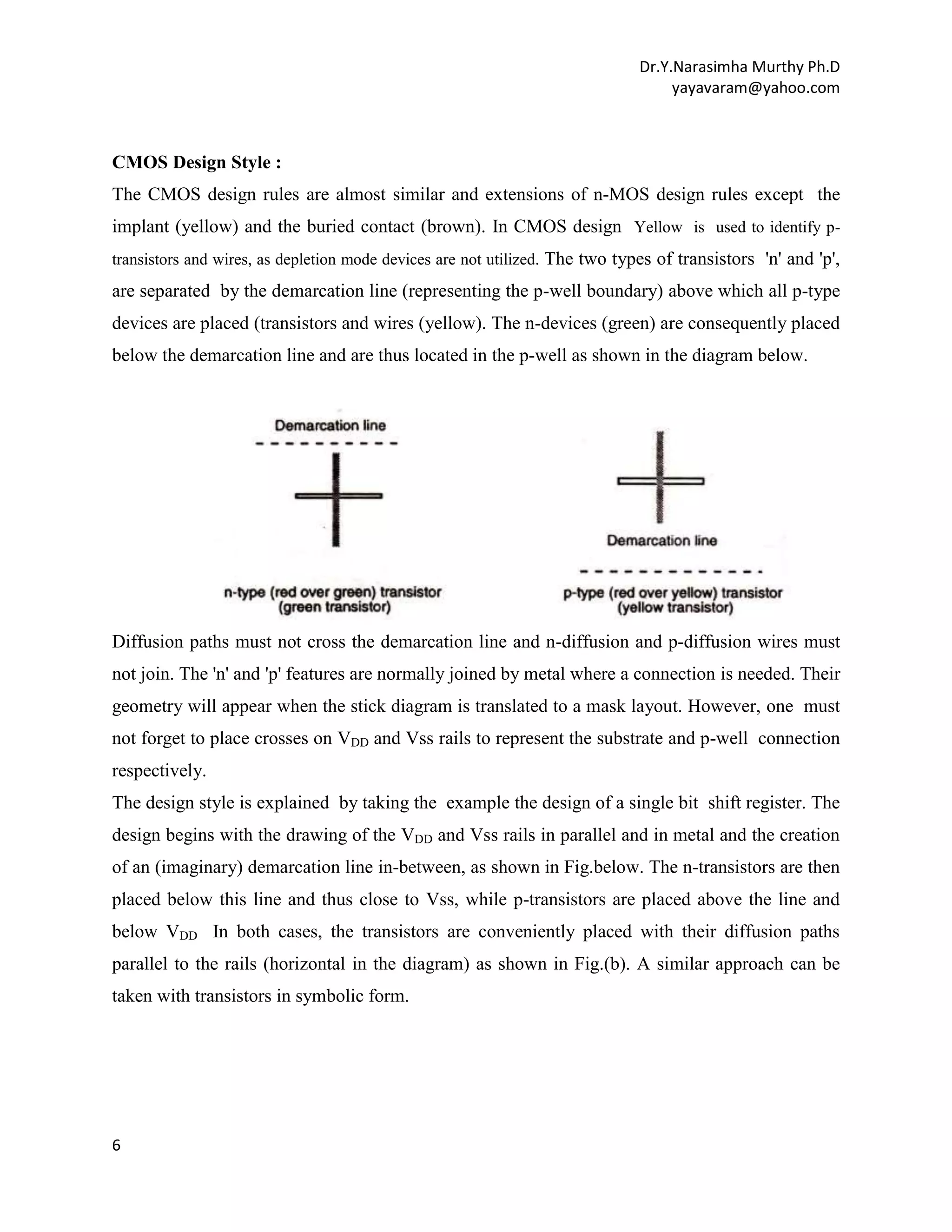 MOS and BiCMOS Circuit design Process | DOCX