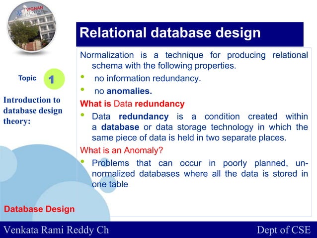 Normalization | PPTX