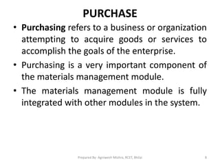 Enterprise Resource Planning(ERP) Unit – iii | PDF
