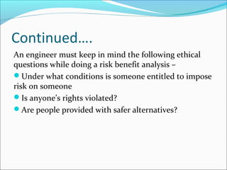 Unit-3 Professional Ethics in Engineering | PPT