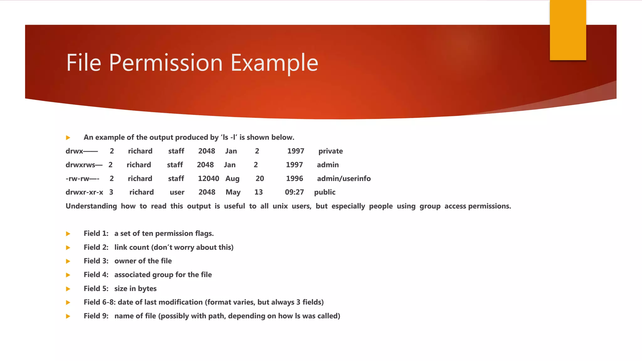 Introduction To Unix Ppt 7195