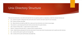 Introduction to Unix | PPTX