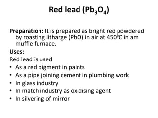 Elements of group IV A and V A compounds | PPTX