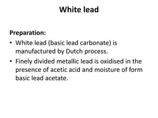Elements of Group IV A and V elements | PPTX
