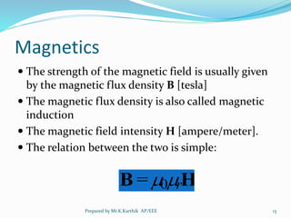 MAGNETOSTATICS | PPTX