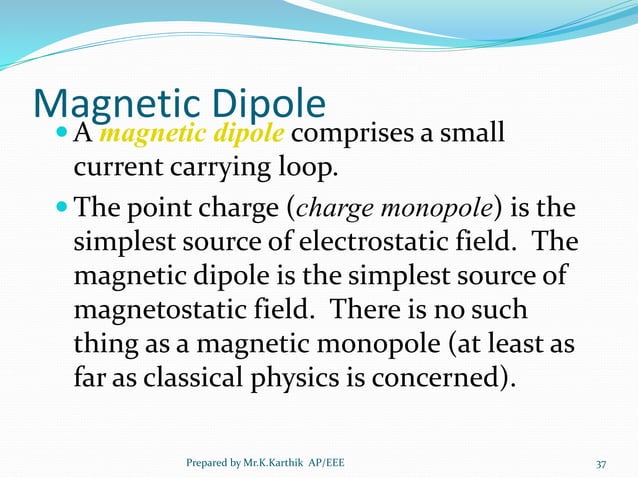 MAGNETOSTATICS | PPTX | Physics | Science