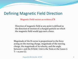 MAGNETOSTATICS | PPTX