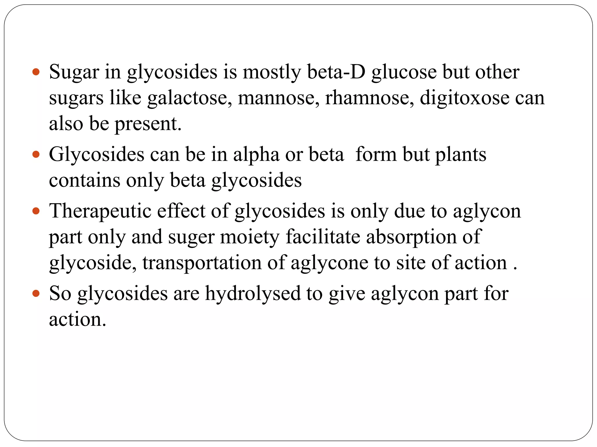 Structural elucidation and isolation of glycoside, purine and ...