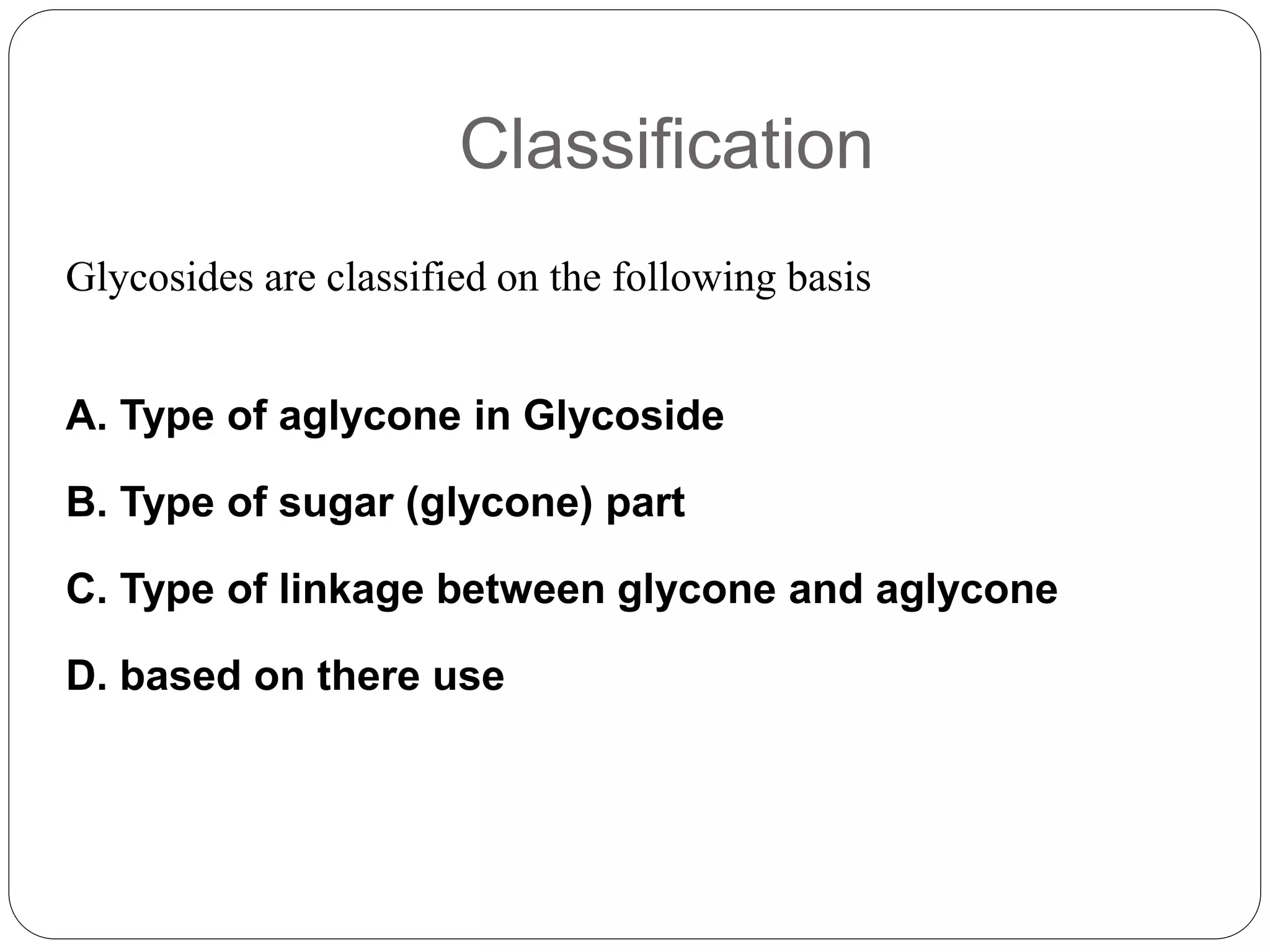 Structural elucidation and isolation of glycoside, purine and ...