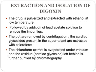 Structural elucidation and isolation of glycoside, purine and ...