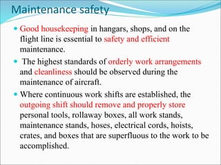 Unit III Maintenance of Safety | PPT