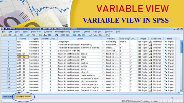 Data Coding And Data Management Using Spss Pptx Computing