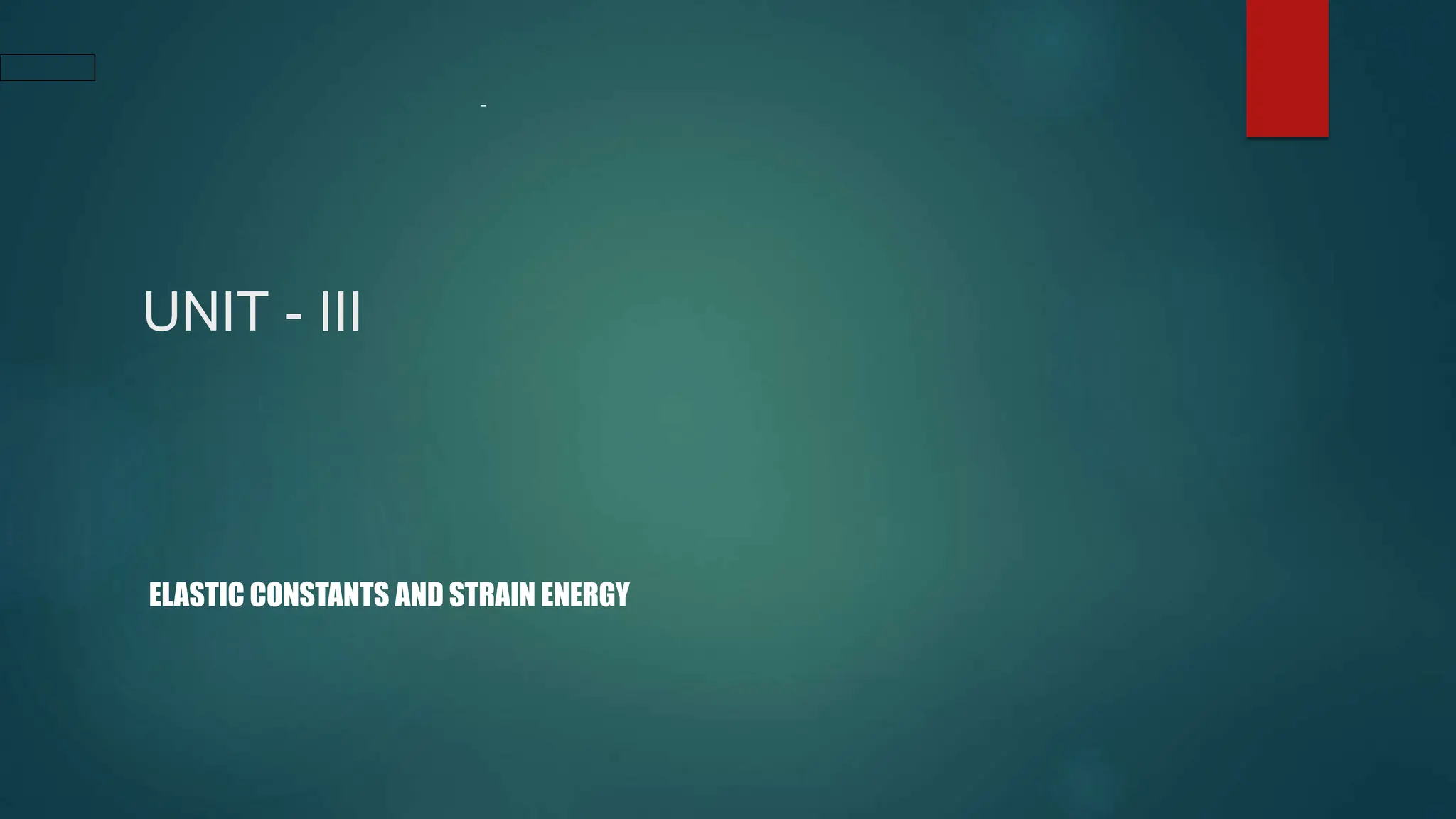 UNIT - III.pptx........................... | PPT